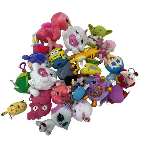 Itty Bittys | Toys | Mixed Mini Small Plush Toys Happy Meal Ugly Doll ...